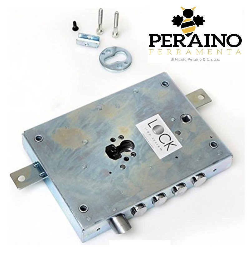 SERRATURA EUROPEA DIERRE NE42 70 S REVERSIBILE SOSTITUZIONE DOPPIA ...